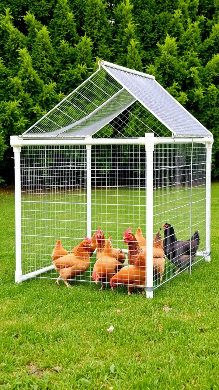 Top 15 DIY Chicken Run Cheap [Within Budget] - LawnMuse