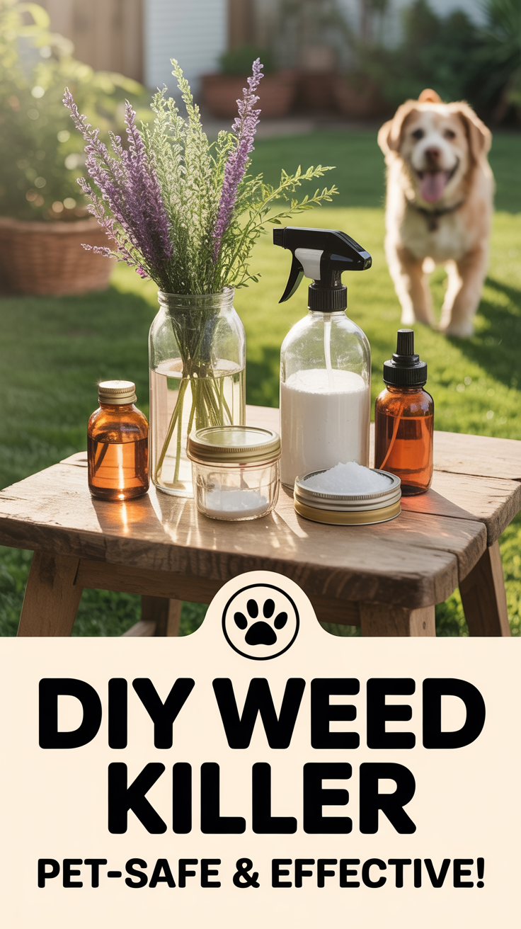 How to make Pet-Safe Homemade Weed Killer - LawnMuse